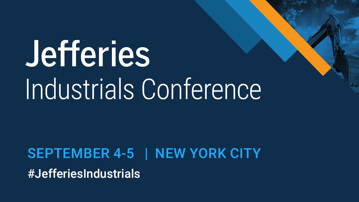 Jefferies Industrials Conference 2024 | Jefferies.com