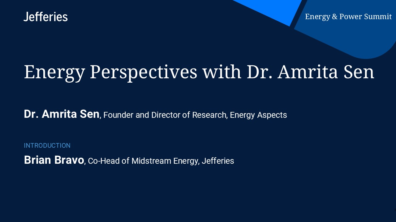 Energy and Power Summit | Jefferies.com