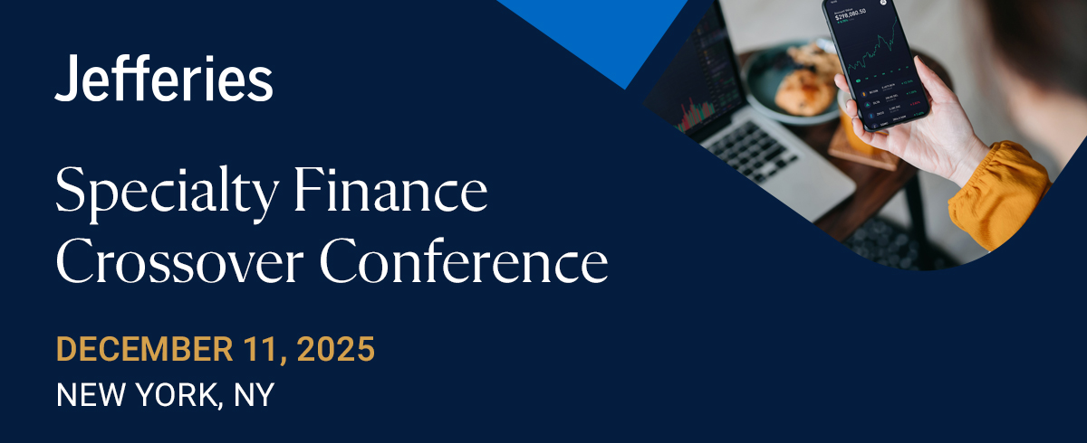 Specialty Finance Crossover Conference | Jefferies.com