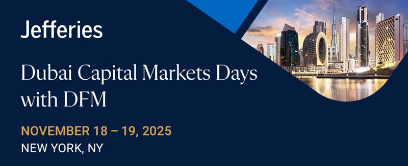 Dubai Capital Markets Days with DFM | Jefferies.com