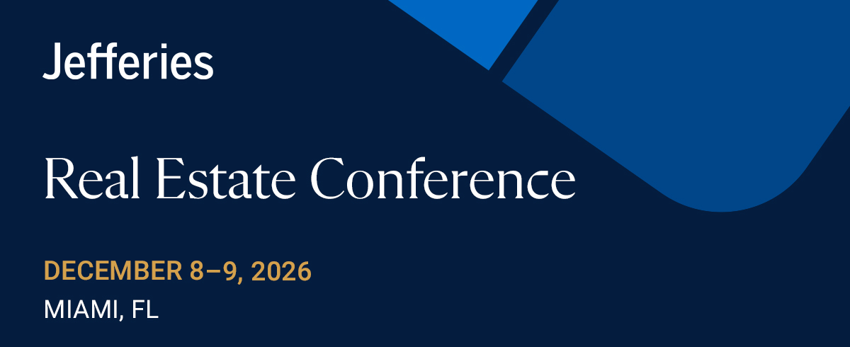 Real Estate Conference | Jefferies.com